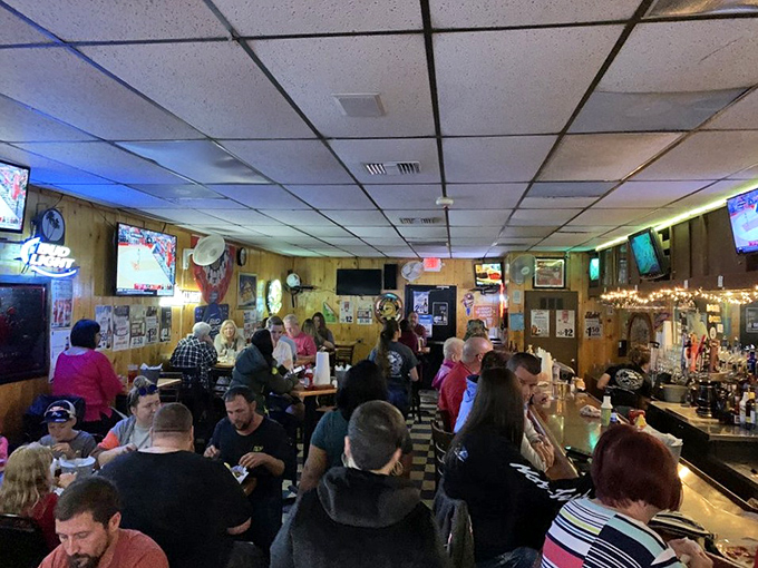 The packed bar on a busy night tells you everything you need to know &ndash; locals don't keep secrets when it comes to good food.