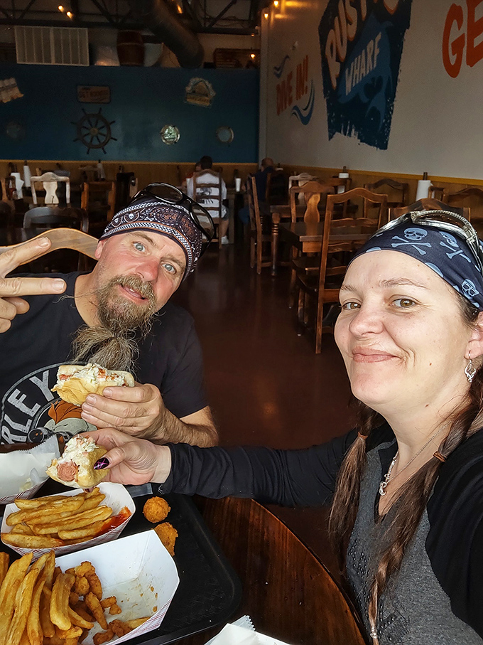 Happy diners enjoying what locals have known for years - this place delivers magic.