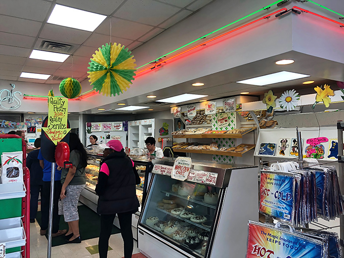 Saturday morning at Moio's looks like this &ndash; a line of devoted customers making their weekend special. Some traditions are worth preserving, especially when they involve pastry. 