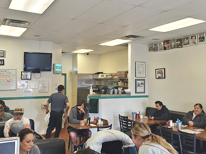 Where locals become family &ndash; the dining room buzzes with the comfortable energy of a place where everybody might not know your name yet, but they will.