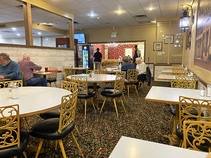 Where the regulars gather, sharing stories over plates of home-style cooking &ndash; a scene Norman Rockwell would have loved to paint.