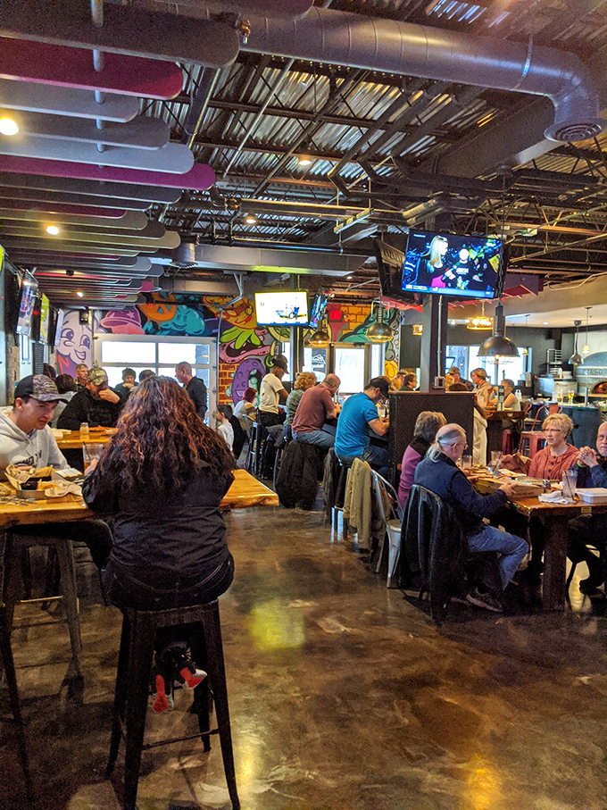 A packed house speaks volumes. Locals know where the good stuff is, and they're not keeping Fired Stone's secrets to themselves.