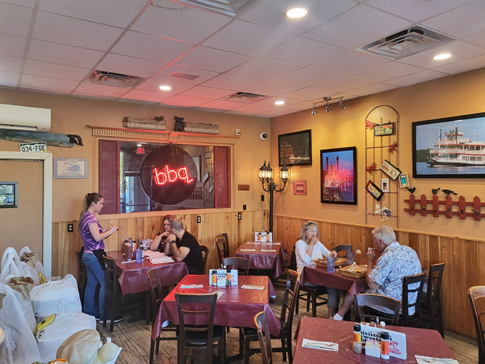 Real people enjoying real food in a place where every meal feels like a celebration worth attending.