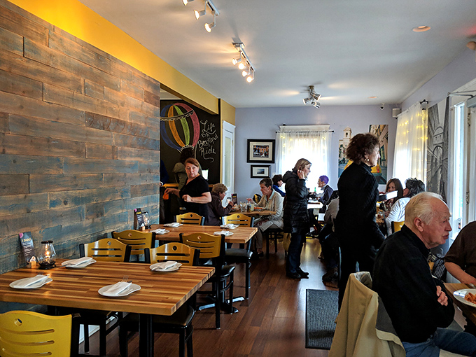 Where food becomes community. Diners gather in this narrow, wood-accented space, sharing stories and pasta with equal enthusiasm.