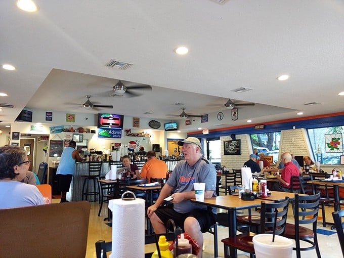 The universal language of barbecue brings together folks from all walks of life&mdash;notice the paper towel rolls standing ready for duty.