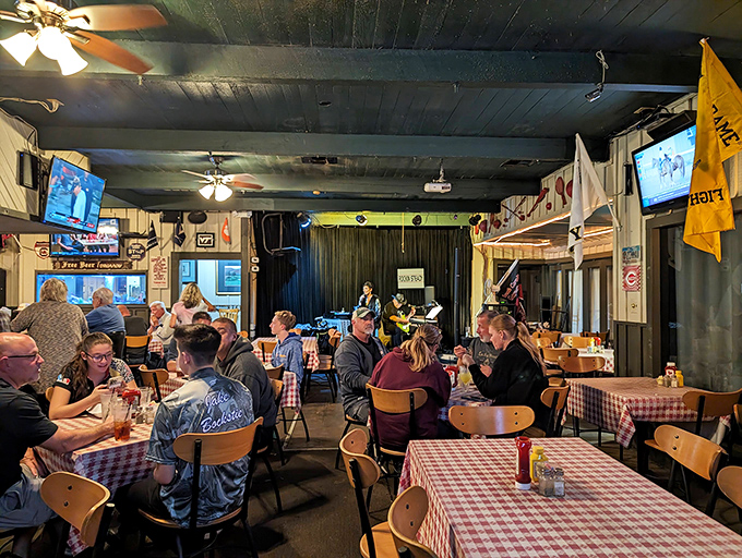 Game day at Mulligan's means a lively crowd, multiple screens, and the kind of atmosphere where strangers become friends by the final quarter.