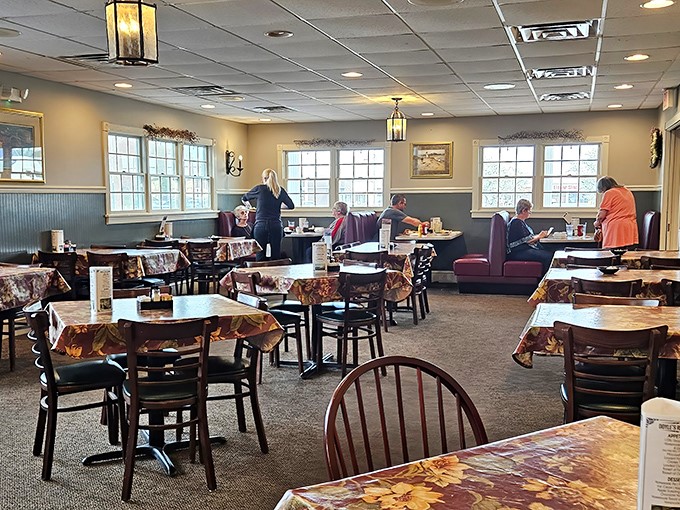 Every table tells a story at Doyle's, where multi-generational families gather for meals that become memories and conversations that never feel rushed.