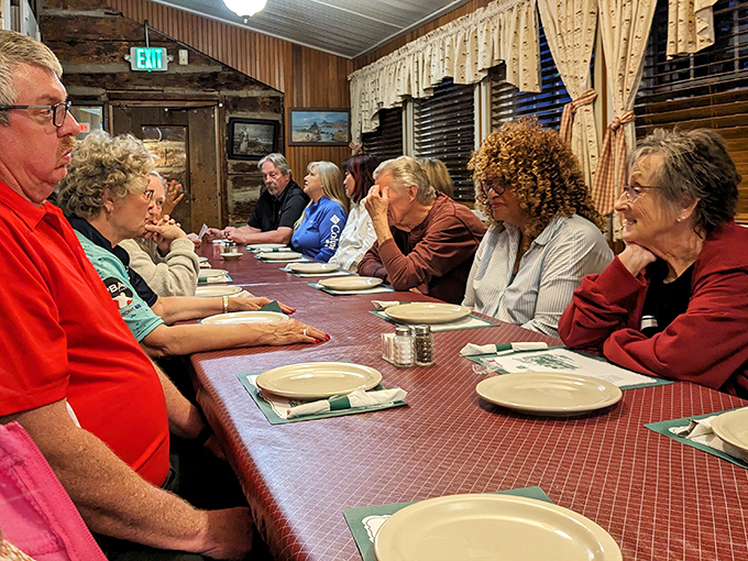 Multi-generational dining at its finest&mdash;where smartphones stay pocketed and conversation flows as freely as the sweet tea.