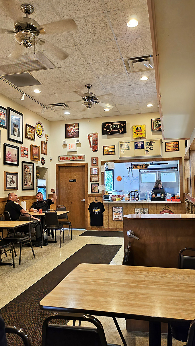 Where strangers become friends over shared barbecue appreciation. Nothing builds community faster than the universal language of "pass the sauce."