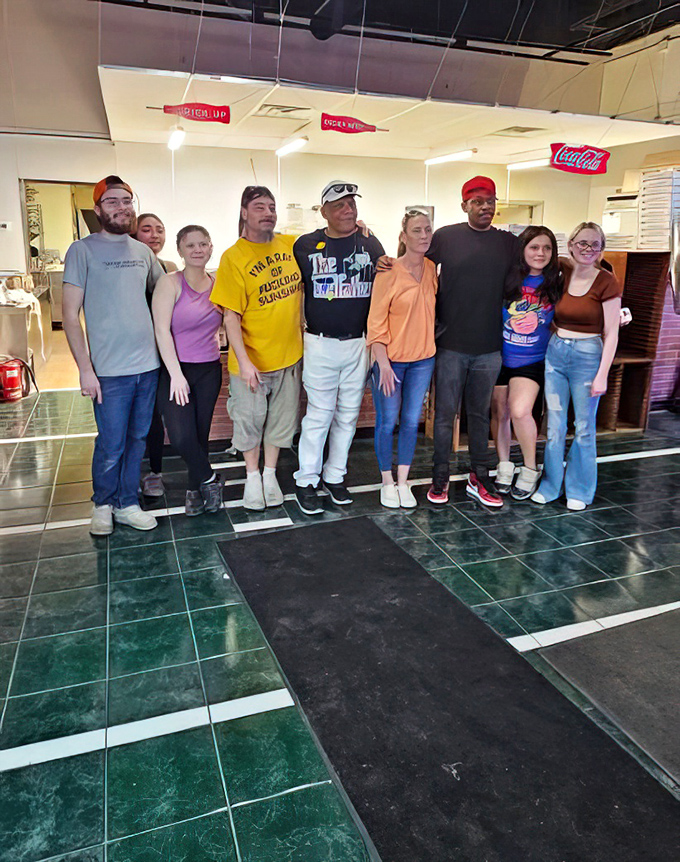 The heart of any great pizza place is its people. This crew makes every customer feel like they're part of the Josie's family.