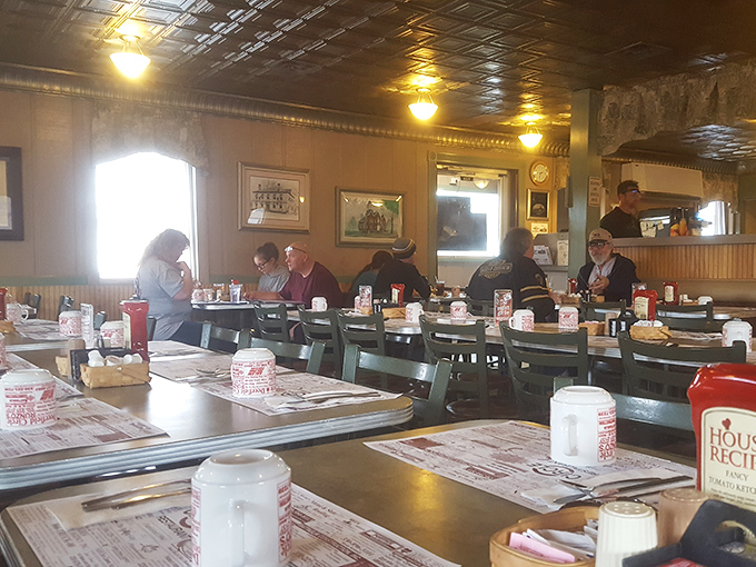 The breakfast club meets here daily&mdash;not to solve the world's problems, but to temporarily forget them over coffee and conversation.