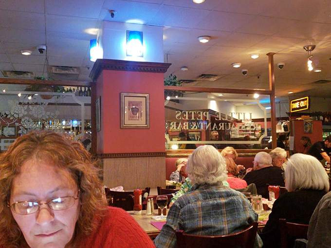 Every great diner has its regulars—the morning coffee crew solving world problems one pancake stack at a time.