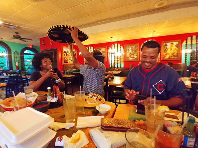 When the giant sombrero comes out, you know you've found a place that celebrates both food and fun. Laughter is always on the menu.