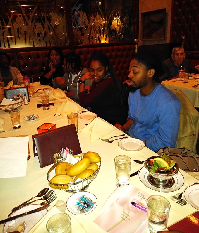 Good food brings people together—these diners are about to experience the kind of meal that creates lasting bonds.