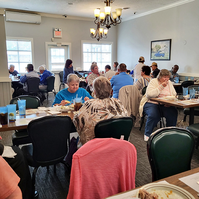 The dining room hums with conversation and the gentle clink of forks against plates&mdash;the soundtrack of satisfied appetites.