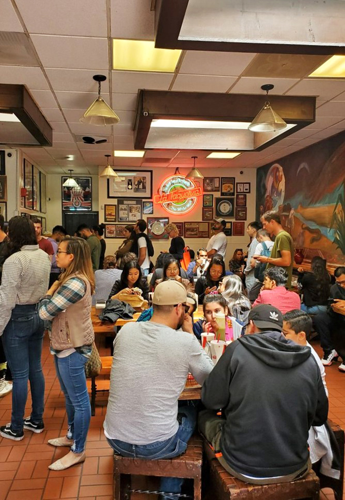 Packed tables and standing room only prove that word-of-mouth beats fancy marketing every time.