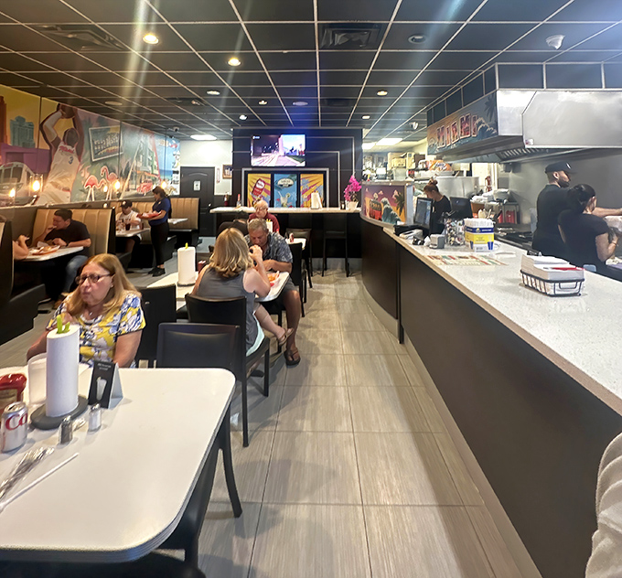 These happy faces tell you everything about what's coming out of that kitchen &ndash; pure satisfaction.