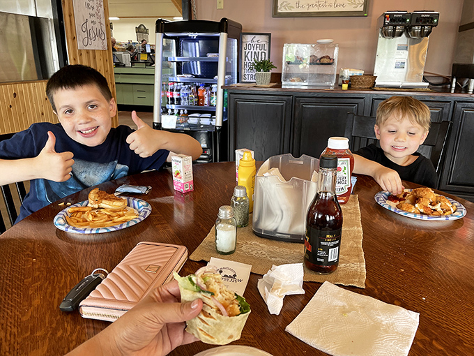 Where locals and visitors unite in their shared quest for bulk food excellence and legendary pies.