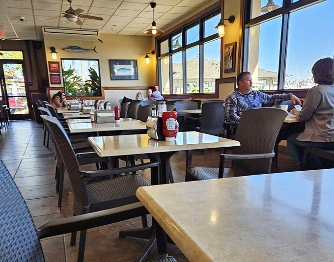 Conversations between strangers often begin with "Is that the smoked fish sandwich?" and end with exchanged life stories.