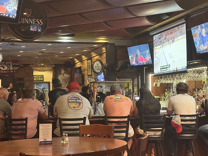 Where strangers become neighbors and everyone shares a common language: appreciation for a cold beer and good company.