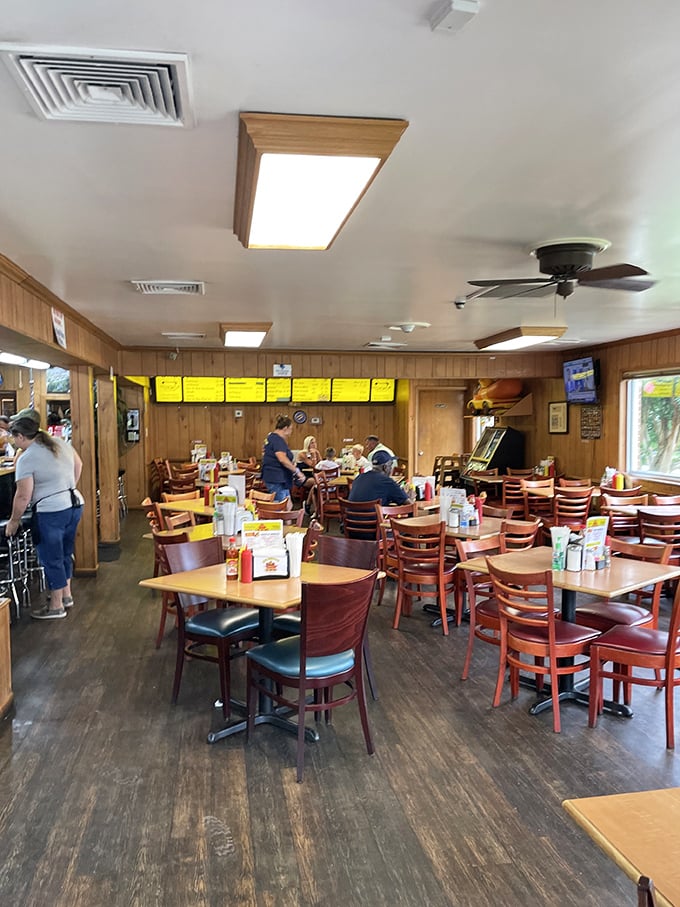 Where locals gather to solve the world's problems over hot dogs and shakes. The real Newport News town hall.