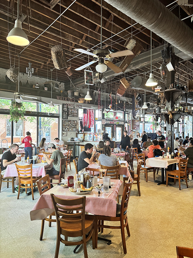 Where locals and visitors come together in mutual appreciation of food that speaks the universal language of "mmm."