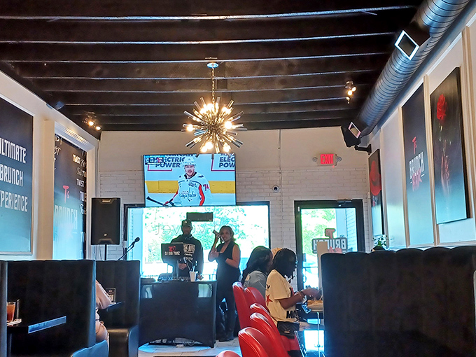 Live entertainment adds another dimension to the brunch experience, turning a meal into a full-fledged weekend celebration.