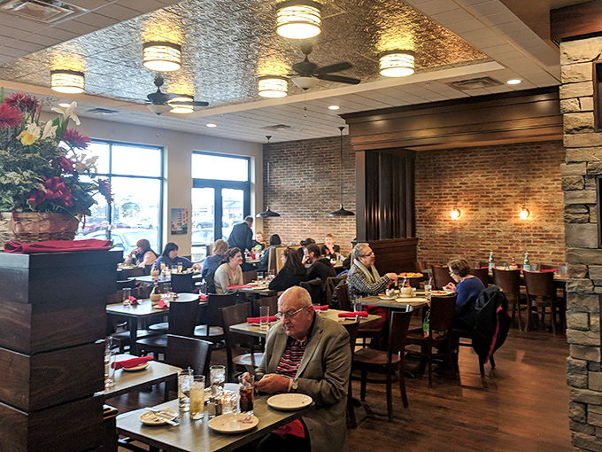 The dining room buzzes with that perfect energy&mdash;where everyone from first dates to regulars celebrating their 50th anniversary feels equally at home.