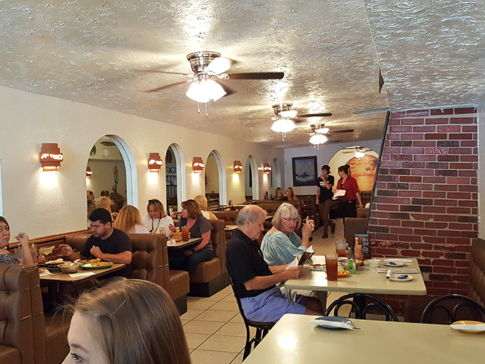 Where strangers become friends over shared recommendations and the universal language of "mmm." Notice nobody's looking at their phones?