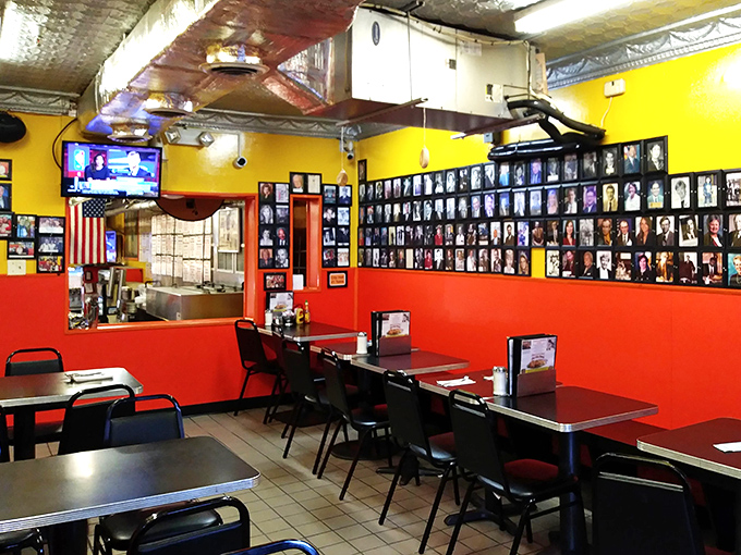 The walls tell stories of famous visitors, but it's the everyday conversations happening at these tables that keep the place alive.