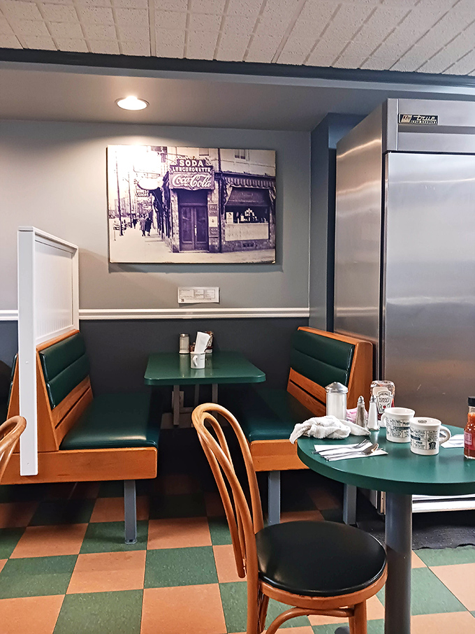 Booths that have cradled Wilmington residents through first dates, family breakfasts, and morning-after recovery meals for generations. History with your hash browns.