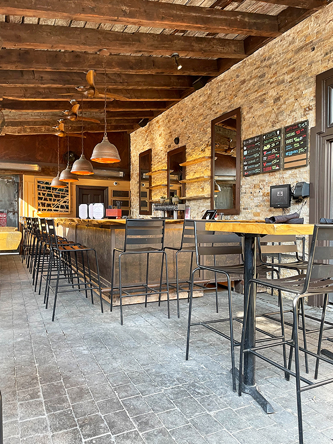 More seating means more room for neighbors to become friends over exceptional meals.