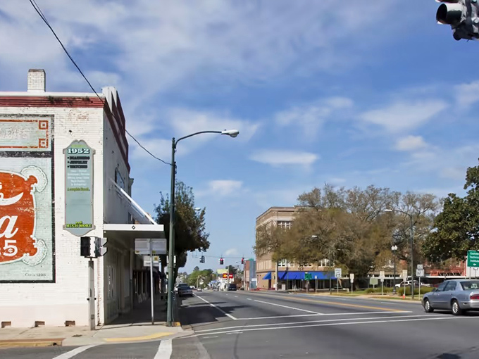 Quincy's downtown intersection captures the essence of affordable Florida living&mdash;wide streets, historic buildings, and not a parking meter in sight.