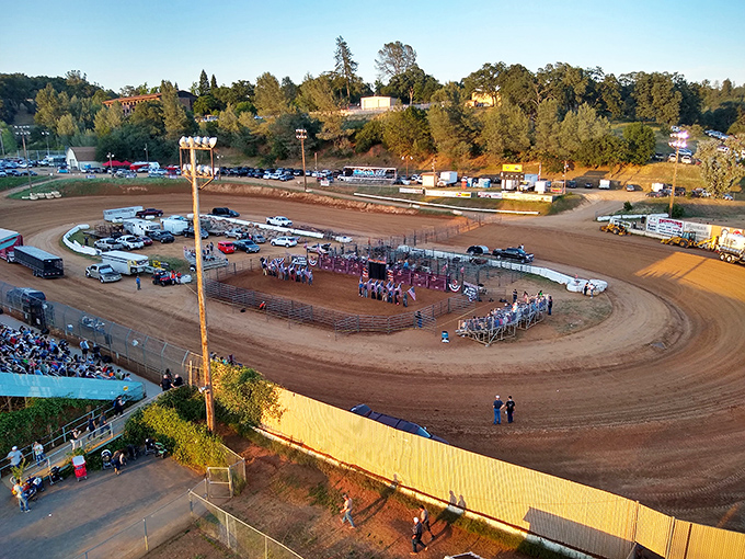 The El Dorado County Fairgrounds dirt track roars to life with motorsports&mdash;proving small towns know how to kick up dust and excitement.