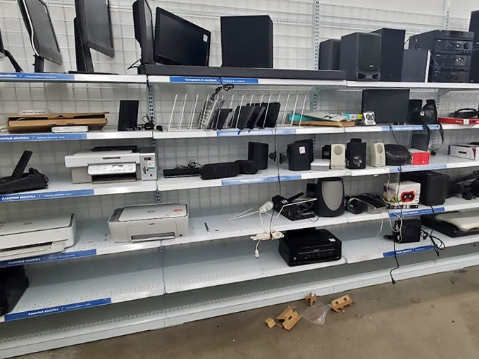 The electronics graveyard&mdash;where yesterday's cutting-edge technology comes to find new purpose in the hands of tinkerers and nostalgics.