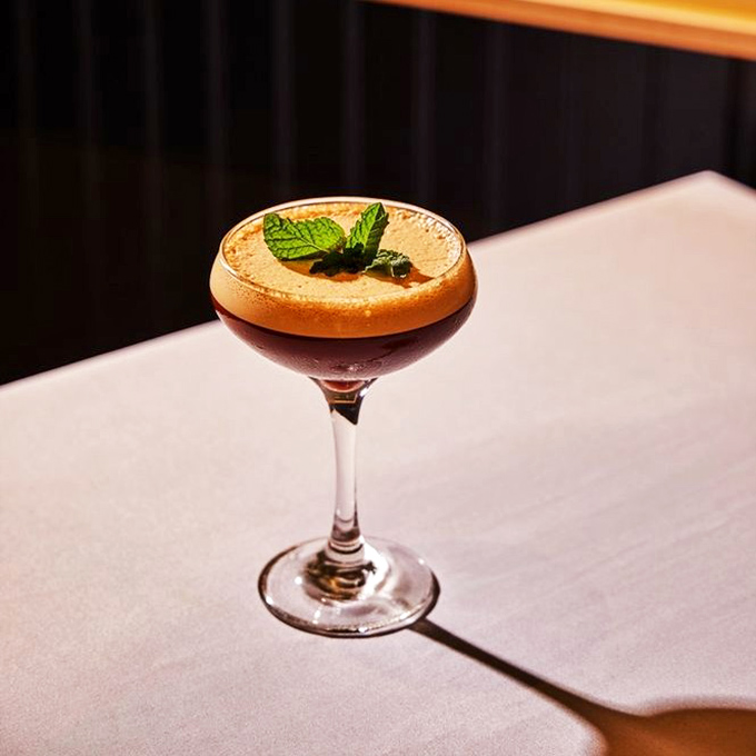 This espresso martini is caffeinated sophistication in a glass, perfect for those who can't choose between dessert and nightcap.