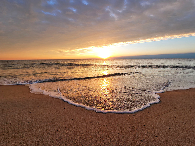 Wide open beaches where finding your perfect spot doesn't require strategic military planning.