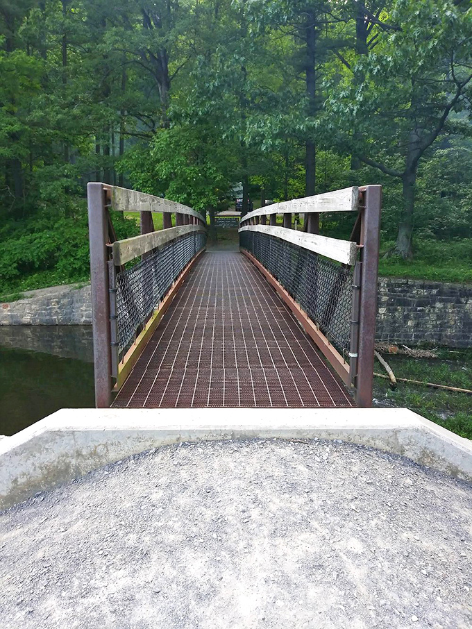 Crossing this bridge feels like entering a storybook &ndash; the kind where cell service conveniently disappears and nobody minds. 