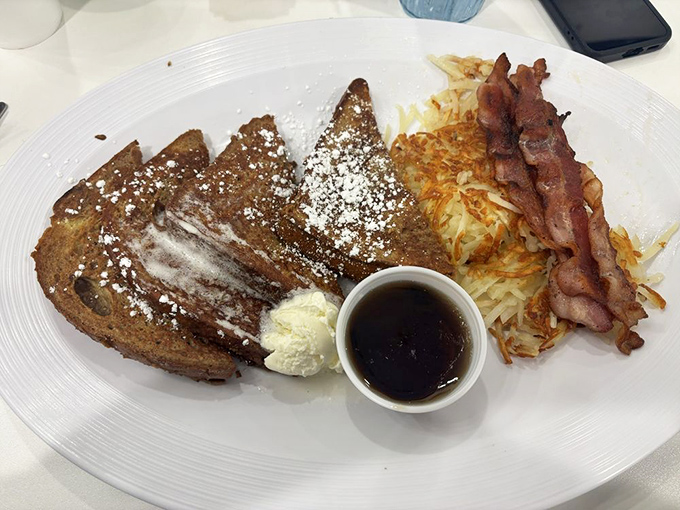 French toast that's simultaneously crisp-edged and custardy inside&mdash;the breakfast equivalent of having your cake and eating it too.