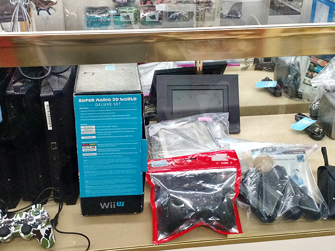 Gaming consoles bridge generations, where retro meets modern in the ultimate entertainment treasure hunt experience.