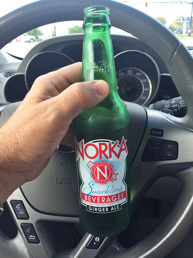 Nothing complements a drive-in feast like an ice-cold Norka Ginger Ale &ndash; a fizzy time machine in a bottle that tastes like summer.