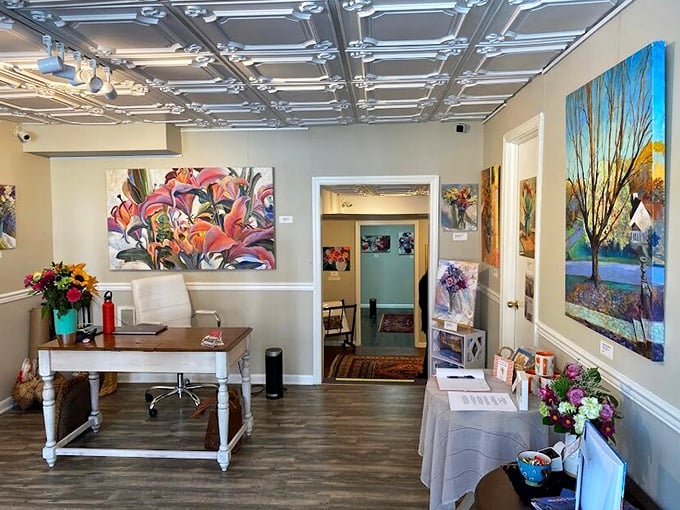 Art galleries in small towns often surprise with their quality. This space showcases local talent without the pretension of big-city prices.