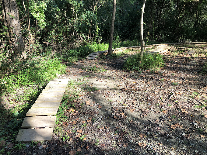 Even the hiking trails in Ephrata have that handcrafted feel&mdash;simple wooden pathways guiding visitors through nature's quiet splendor.