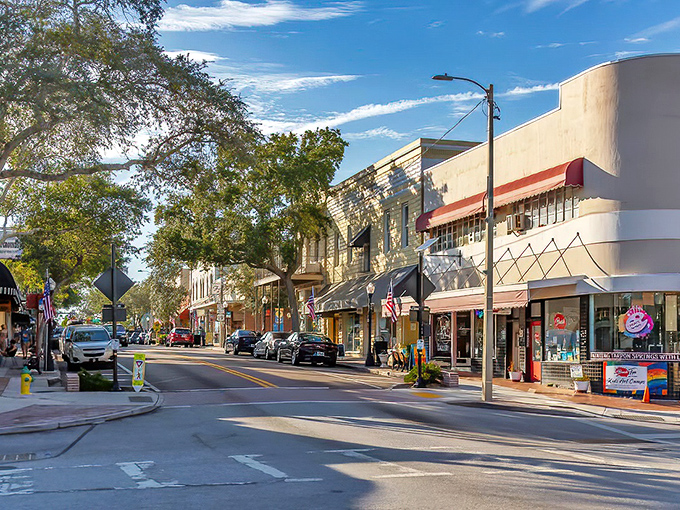 The Historic District's tree-lined streets and classic storefronts offer a shopping experience that feels more like time travel than retail therapy.