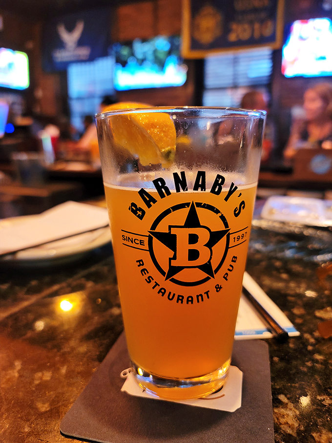 A perfectly brewed iced tea that somehow tastes better in a plastic cup, the unofficial palate cleanser between bites of pub perfection.