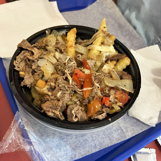 A bowl of Philly-style goodness that proves sometimes the best dining experiences don't require fancy china&mdash;just honest food and a hearty appetite.