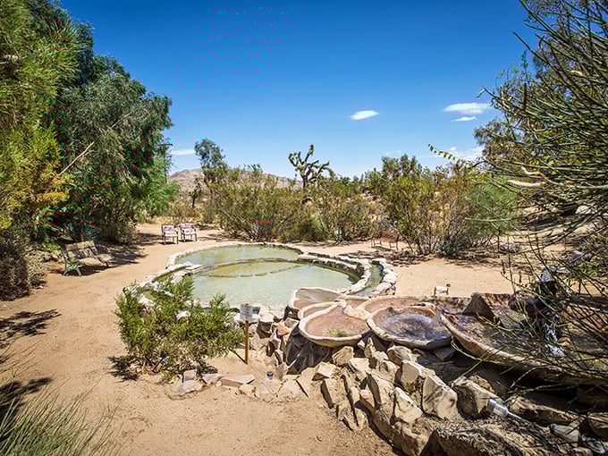 This desert oasis isn't a mirage &ndash; it's one of the many surprising water features that make desert living unexpectedly refreshing.