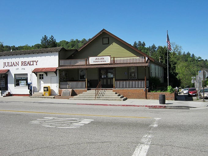 Julian Town Hall—where local governance happens with mountain views and without the big-city bureaucratic headaches.