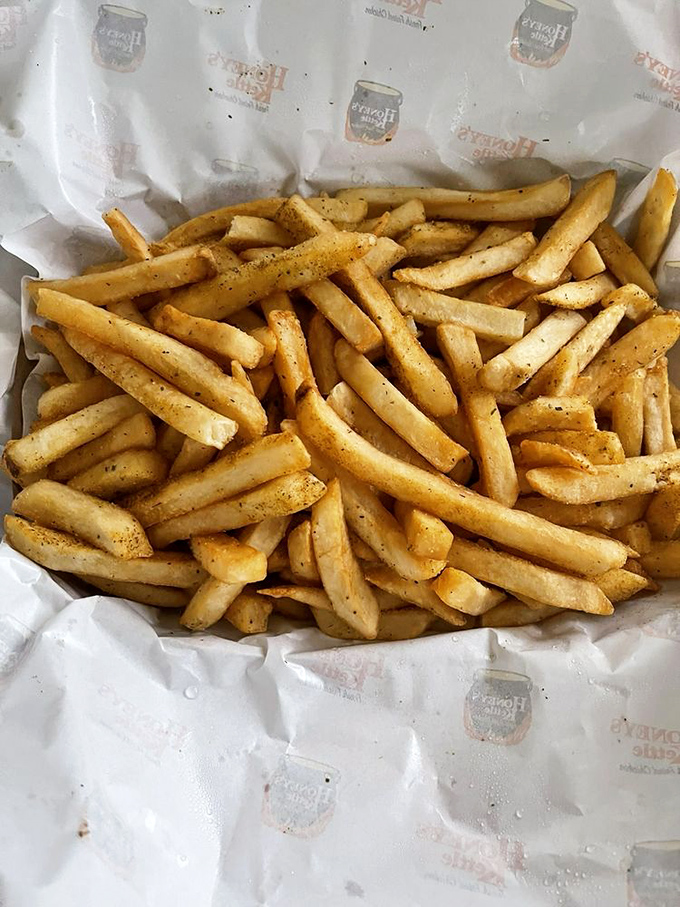 Fries so perfectly seasoned they deserve their own Instagram account. The supporting actor that steals the show.