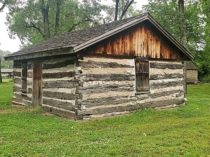 This pioneer log cabin didn't get the tiny house TV show memo&mdash;it was doing authentic minimalism when it actually required survival skills.